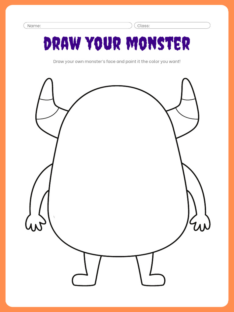 Create Your Own Monster Face | PDF | Art