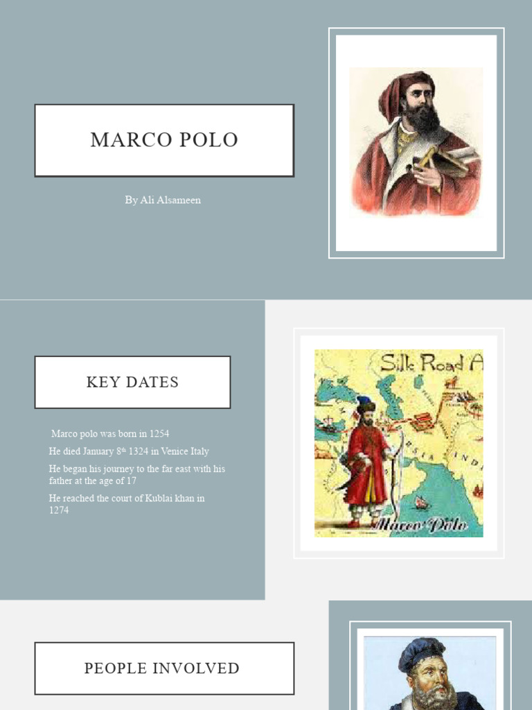 Marco Polo: Life and Travels Overview | PDF