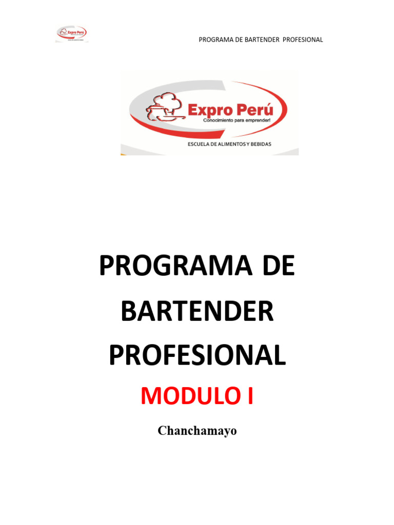 Bar Módulo 01 | PDF