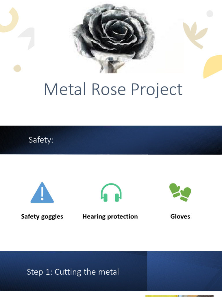 Metal Rose Crafting Guide | PDF | Equipment | Secondary Sector Of The ...