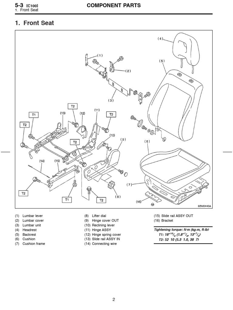Subaru Forester SF SEATS SEATBELTS AND INTERIOR | PDF | Seat Belt | Airbag