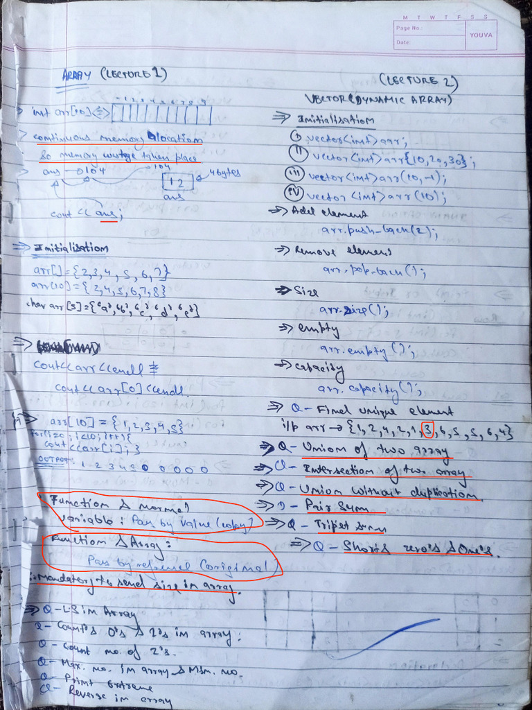 Csds Placement Notes | PDF