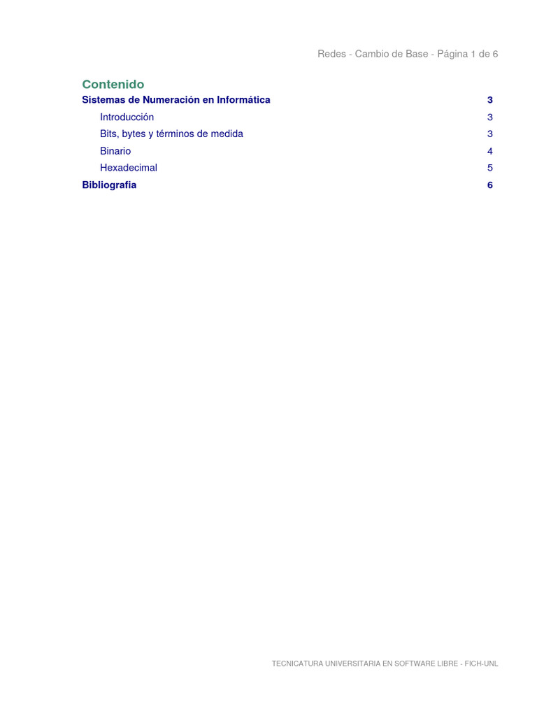 Redes Cambiounidades | PDF | Poco | Byte