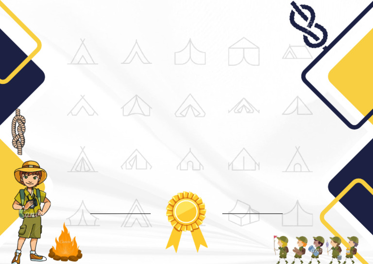 Blue and Yellow Minimalist Employee of The Month Certificate | PDF