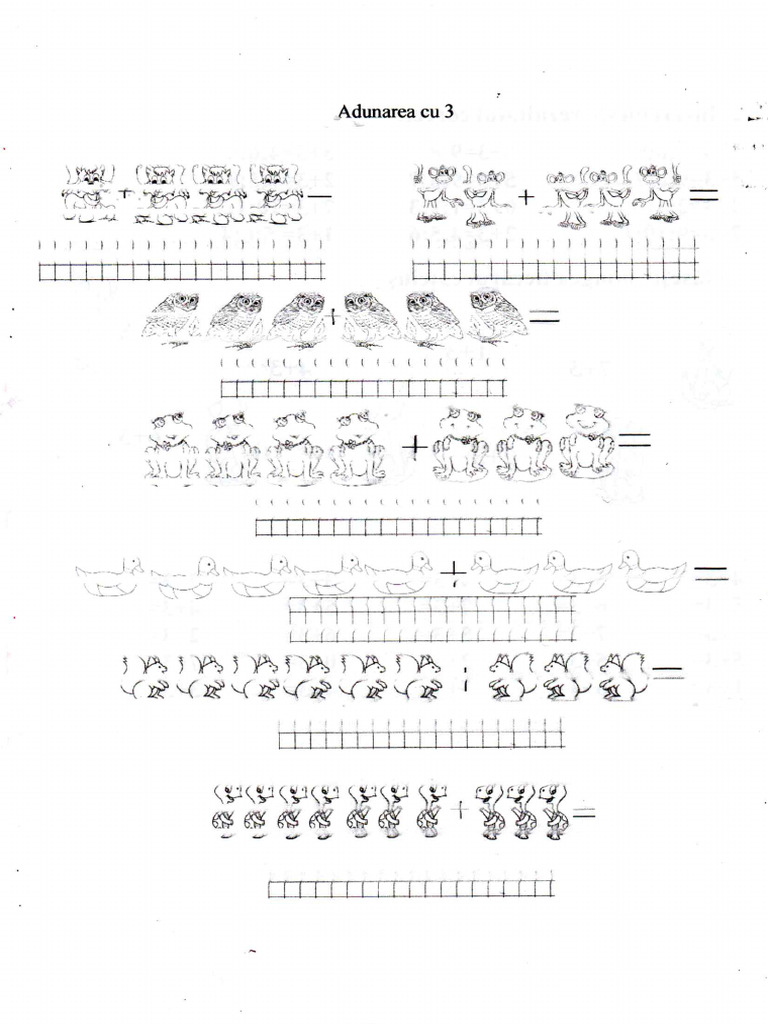 Adunarea Cu 3 | PDF