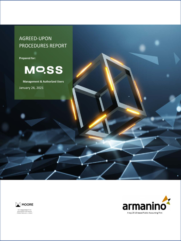 Moss - Earth AUP Report 2021 Final External | PDF | Technology ...