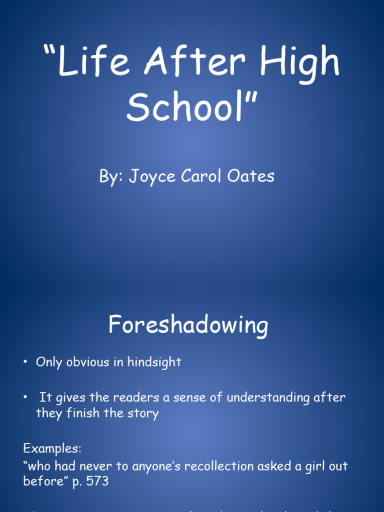 Life After High School | PDF
