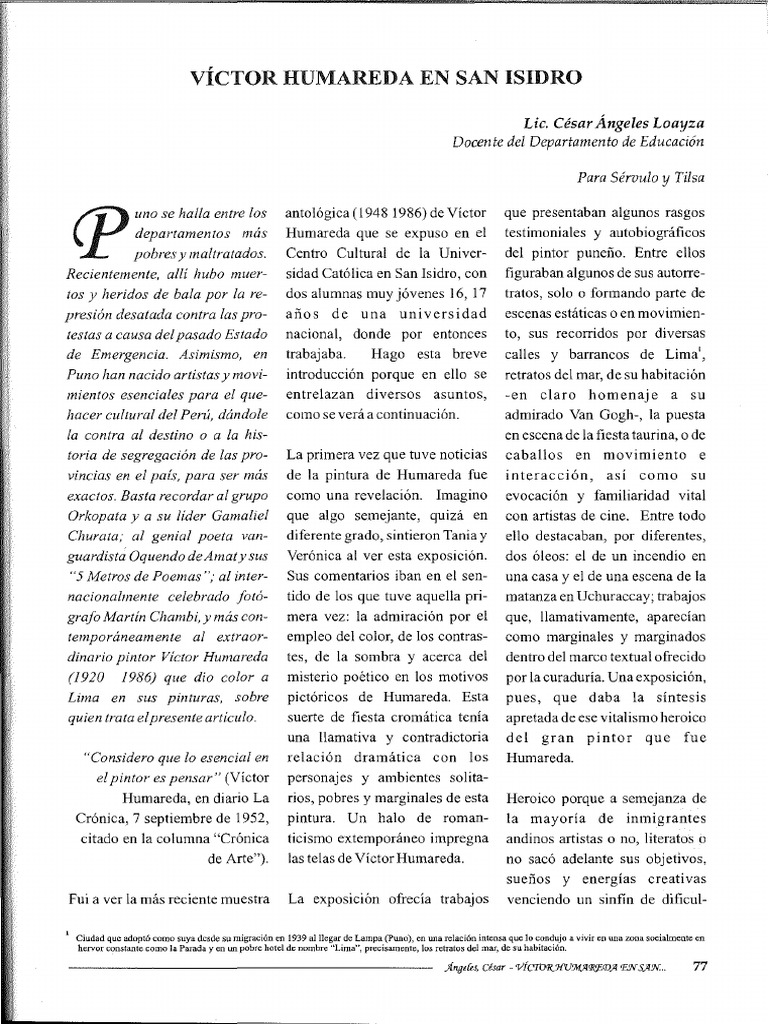Adminunife,+16 +victor+humareda+en+san+isidro | PDF | Ficción general