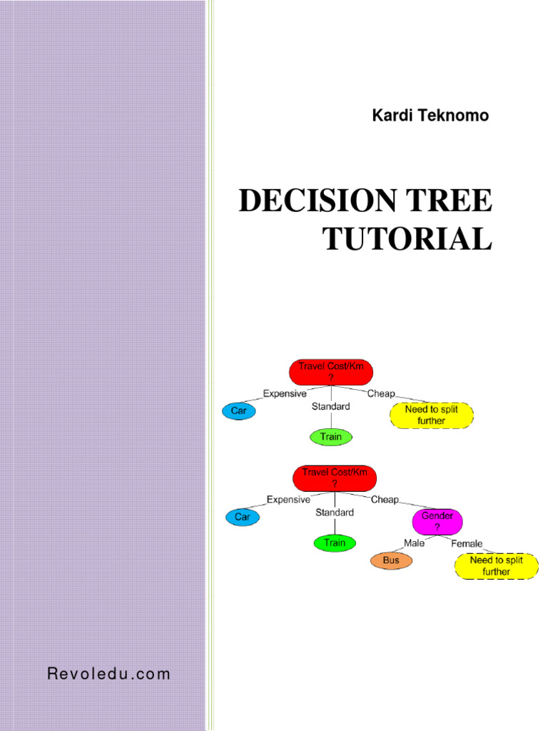 Decision Tree Tutorial by Kardi Teknomo | PDF | Theoretical Computer Science | Algorithms