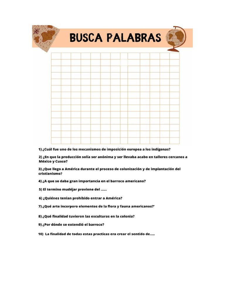 Busca Palabras | PDF