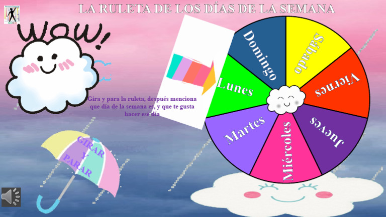 La Ruleta de Los Dias de La Semana | PDF