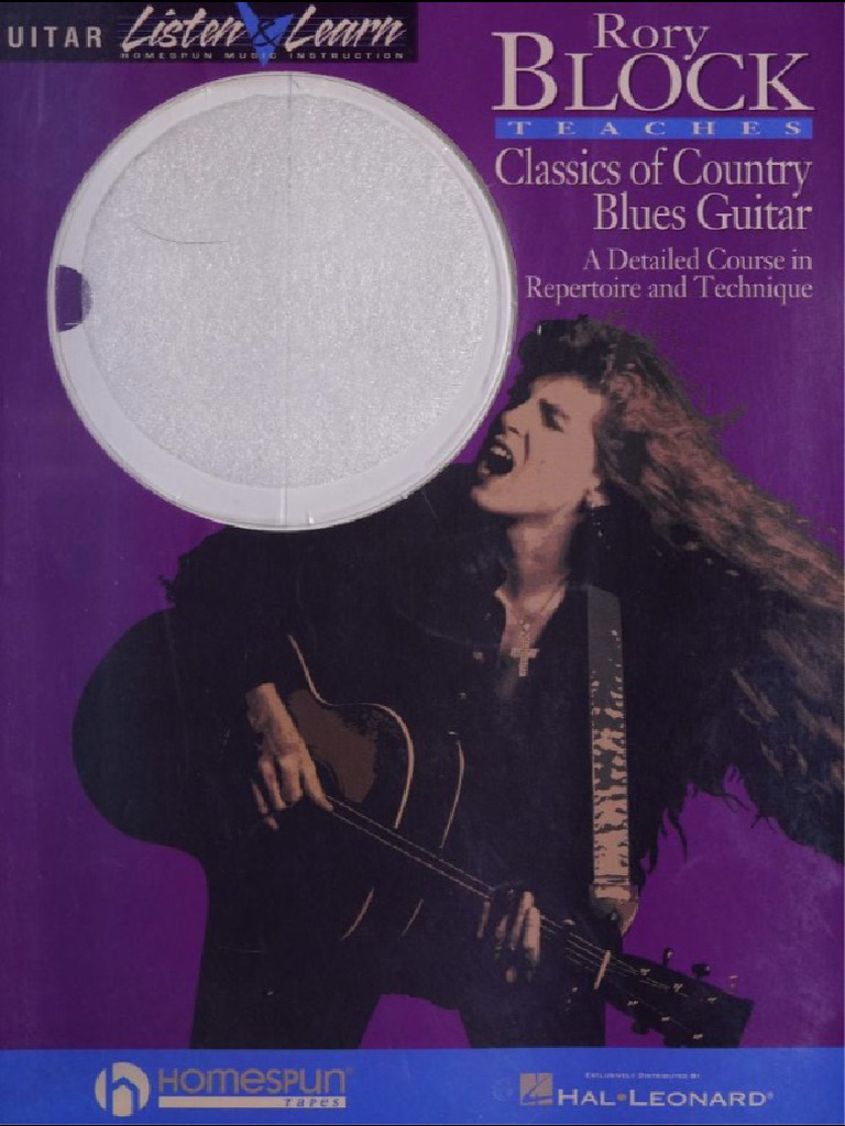 Rory Block - Teaches Classic of Country Blues Guitar | PDF