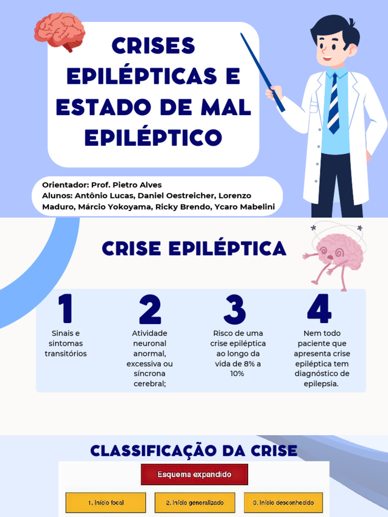 Crises Epilépticas e Estado de Mal | PDF | Epilepsia | Midazolam