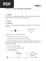 Diodes Cours Et Exercices Corriges | PDF | Diode | Redresseur