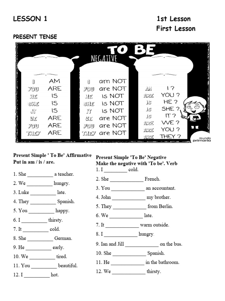 LESSON 1, Verb To Be, WH Word, Alphabet | PDF | Human Communication ...