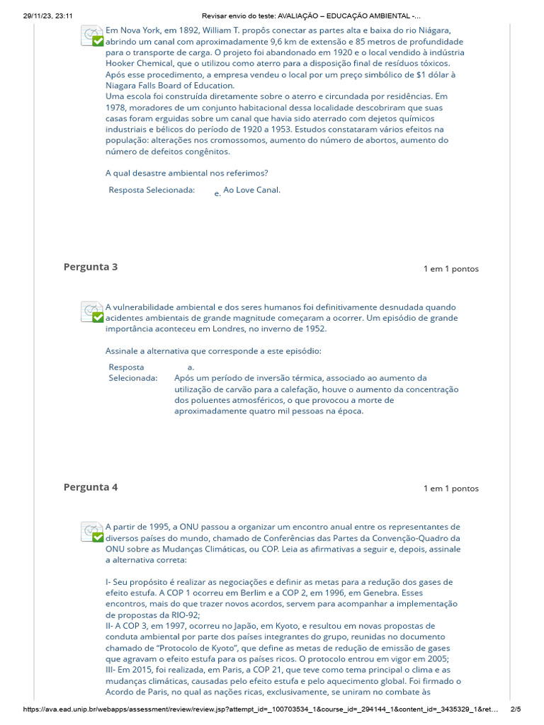 Pergunta 3: 1 em 1 Pontos | PDF