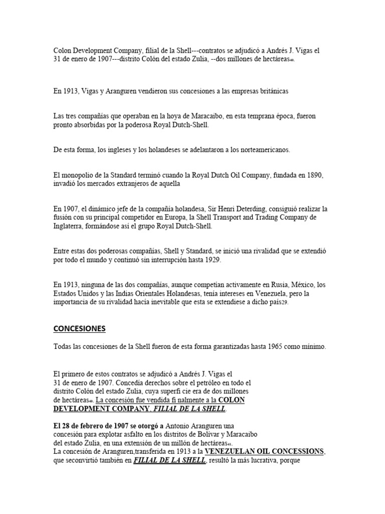 Concesiones Petroleras | PDF | Petróleo | Aceites