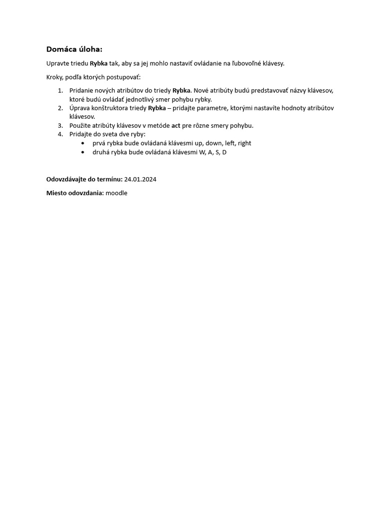 Domaca Uloha | PDF Domaca Uloha | PDF