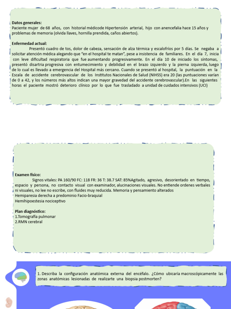 Signos tempranos de EVC en TAC | PDF | Carrera | Medicina