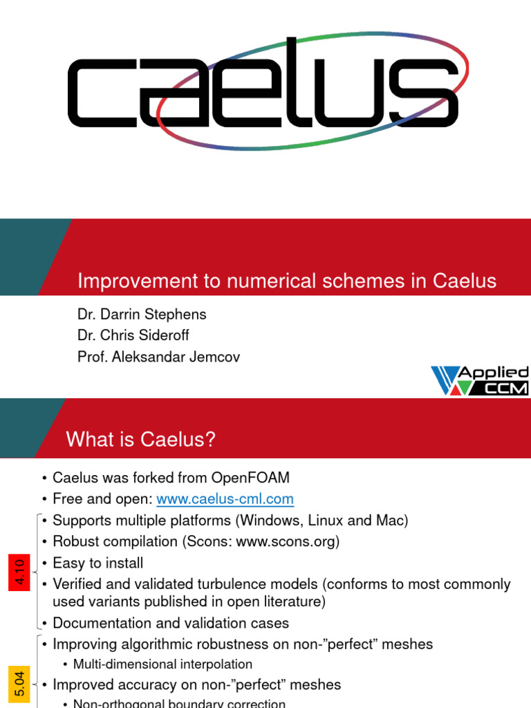 Cfdem 2017 | PDF | Least Squares | Computational Fluid Dynamics