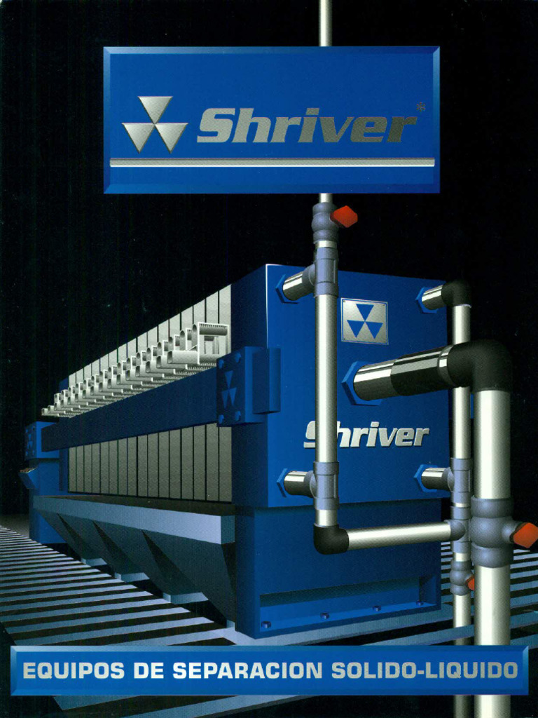 Catalogo Filtros Prensa Shriver | PDF