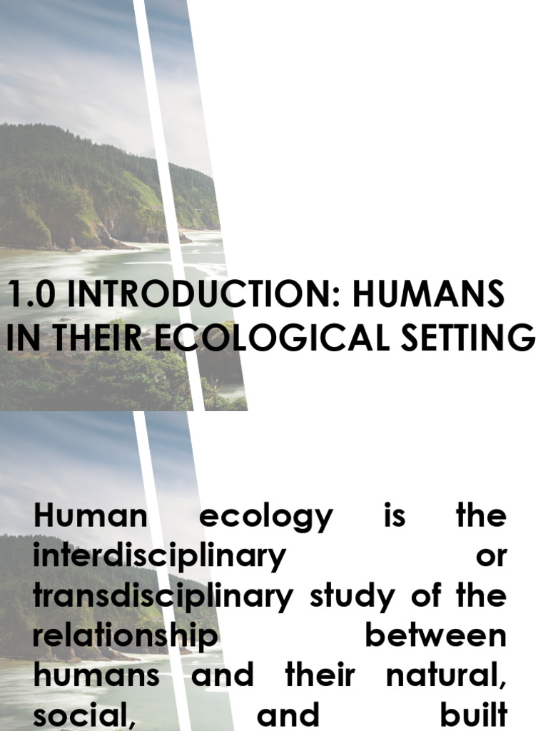 Human Ecology | PDF | Social Science | Philosophy