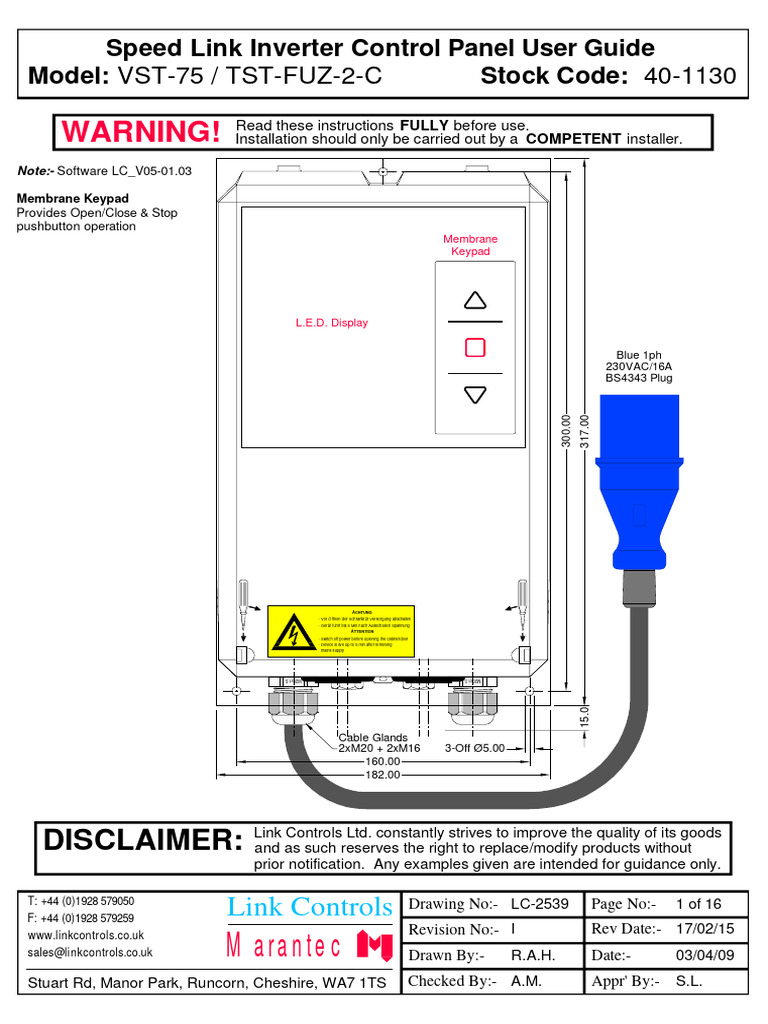 VST-75 - Tst-Fuz-2-C | PDF | Frequency | Relay