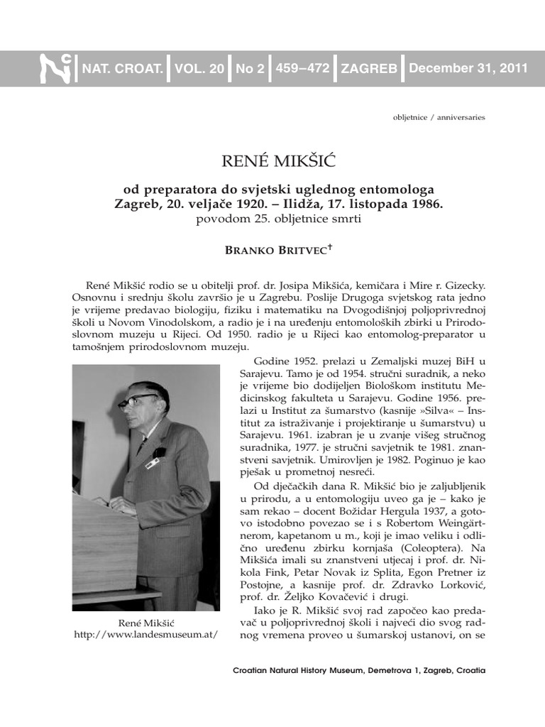 Britvec Nat Croat 2011 20 2 | PDF