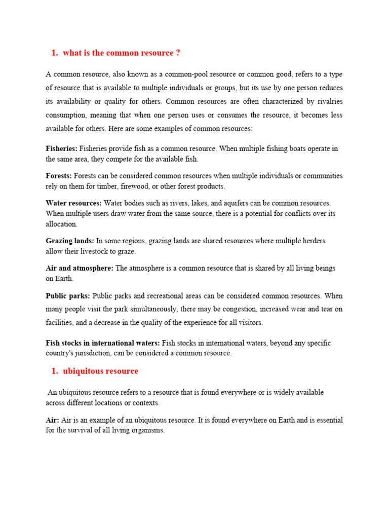 Zahaba Assigmet2016 | PDF | Resource | Environmental Science