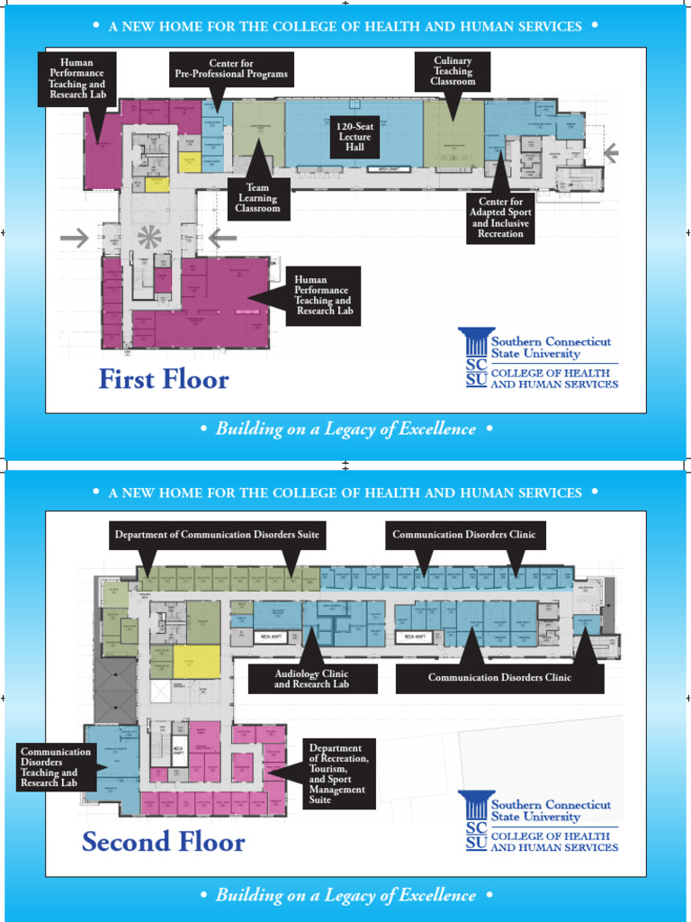 CHHS Floor Plans 36x24 2022 | PDF | Health Sciences | Medicine