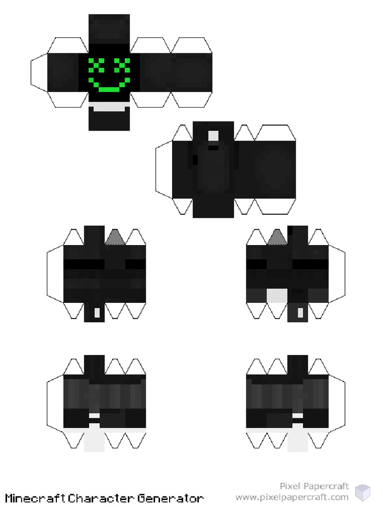 Minecraft Character Pdf