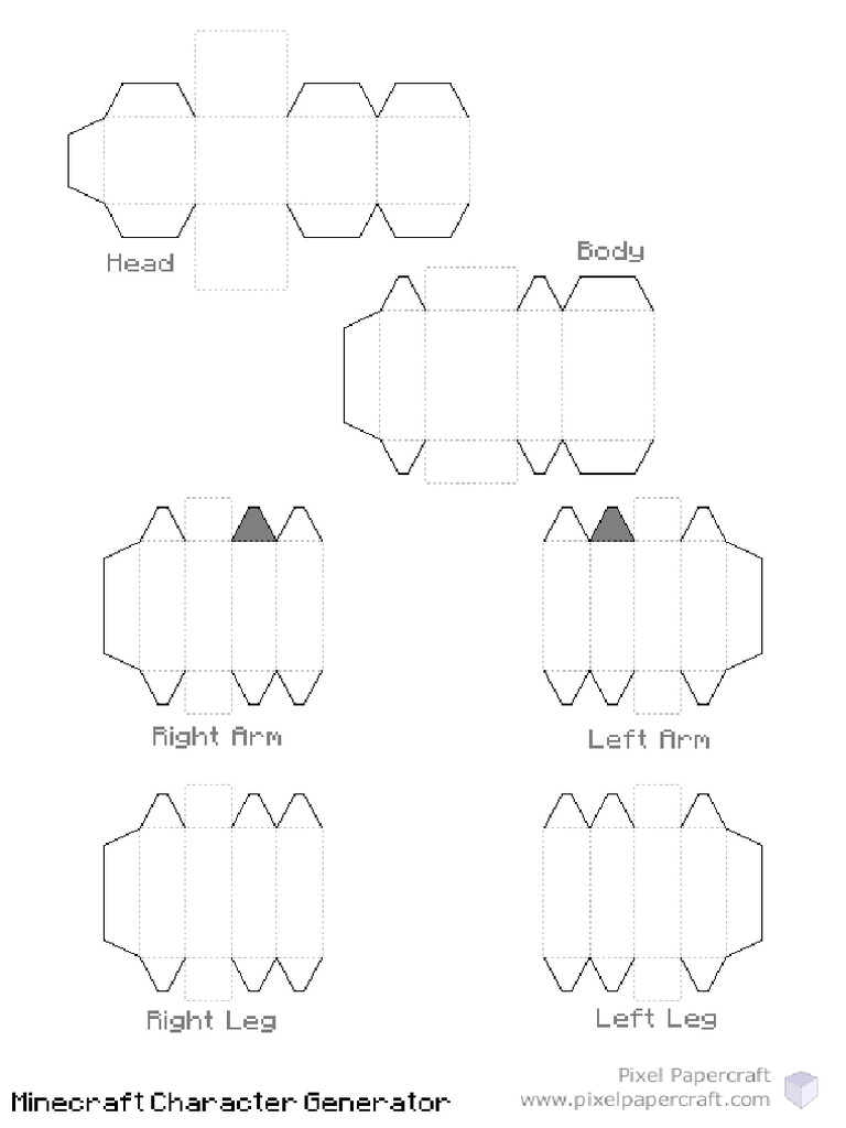 Minecraft Character | PDF