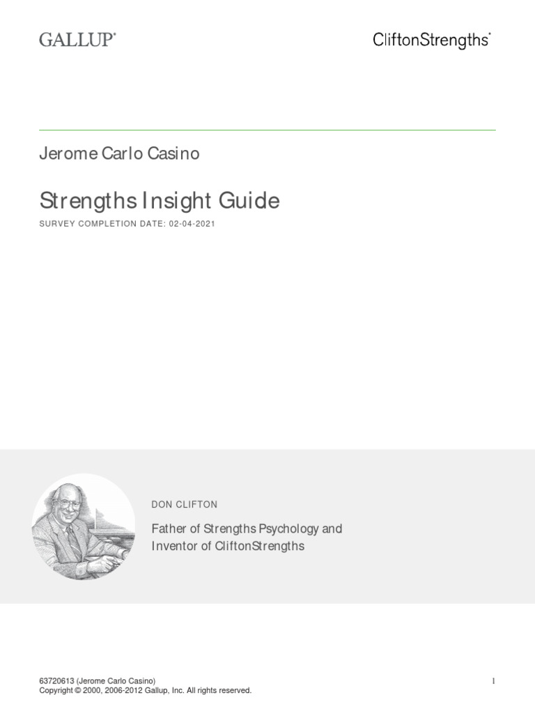 Pog Gallup2 | PDF | Insight | Information