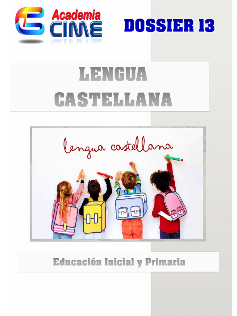 Dossier 13 - Lengua Castellana | PDF | Coma | Comillas
