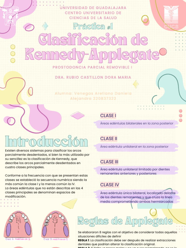 Clasificación de Kennedy-Applegate | PDF