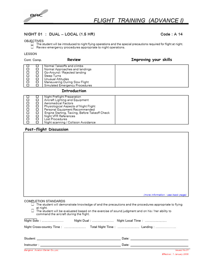 Night Form | PDF | Airport | Runway