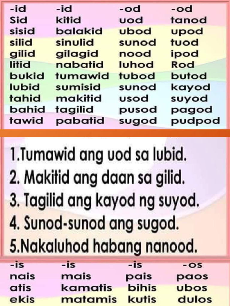 Ad Ed Id Od Ud | PDF