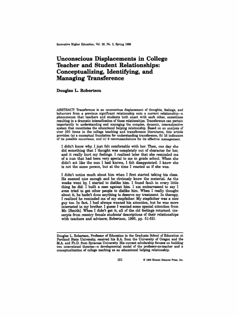 Perception Pdf Psychoanalysis Sigmund Freud