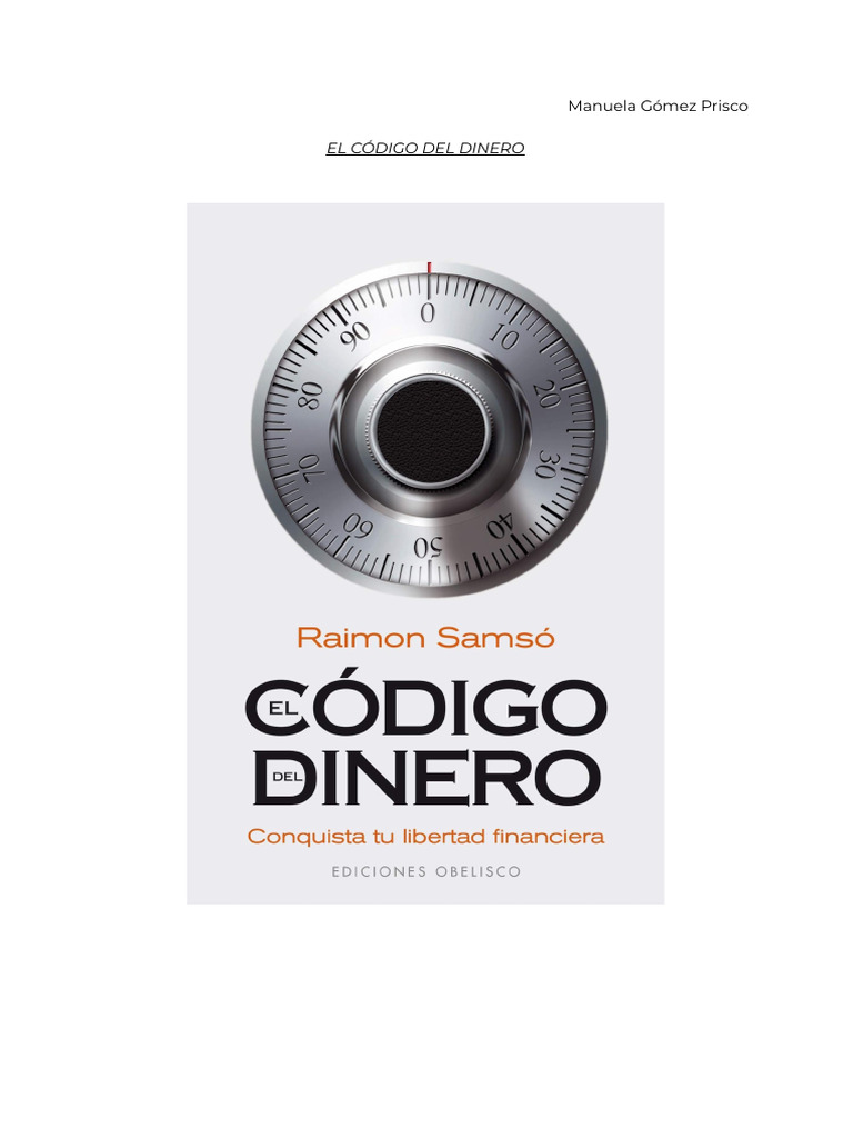 El Código Del Dinero | PDF | Educación financiera | Aprendizaje