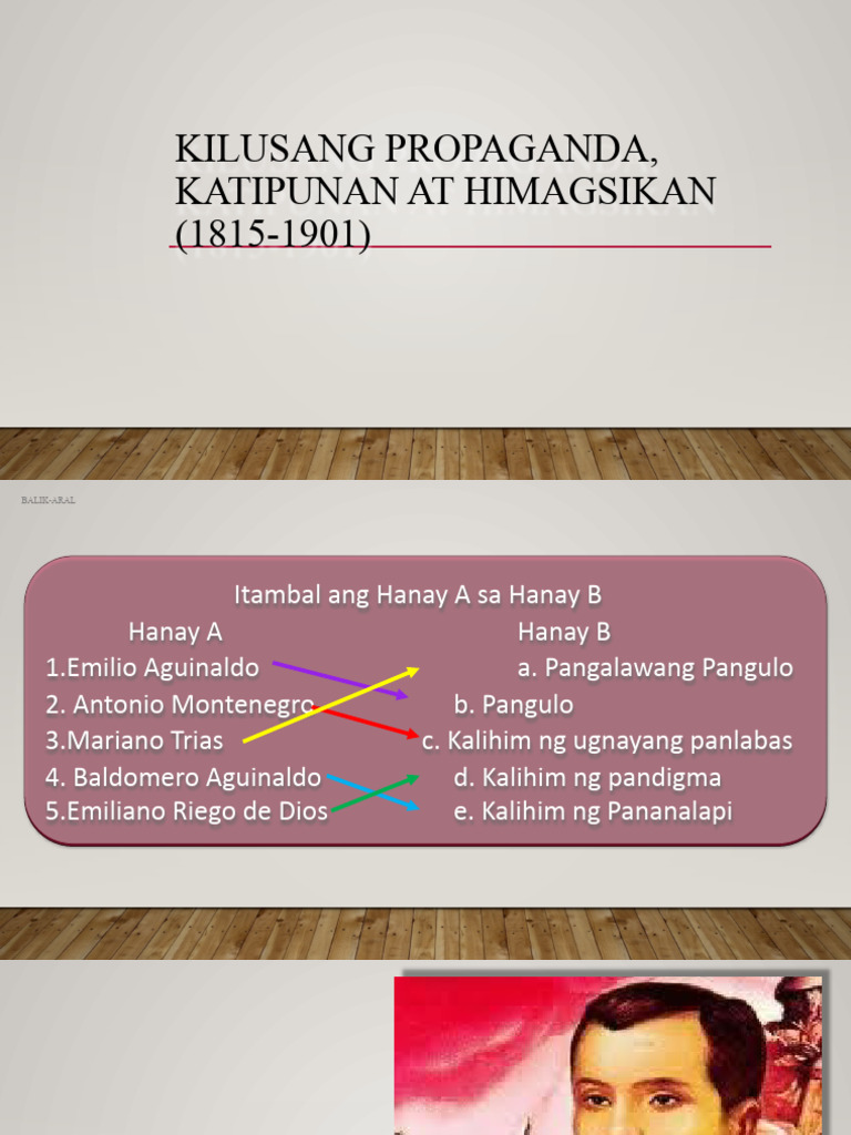 Kilusang Propaganda, Katipunan at Himagsikan (1815-1901) | PDF