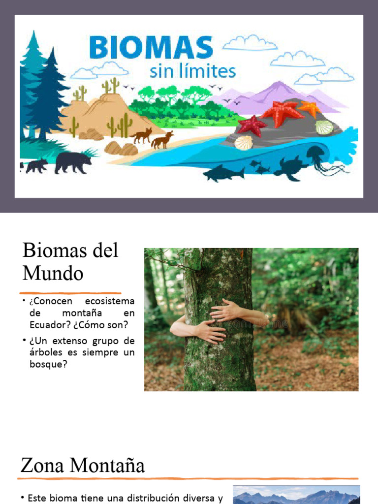 Biomas de Montaña y Bosques Templados | PDF | Tecnología