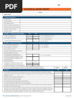 Electrical Panel Inspection Checklist Free Template | PDF