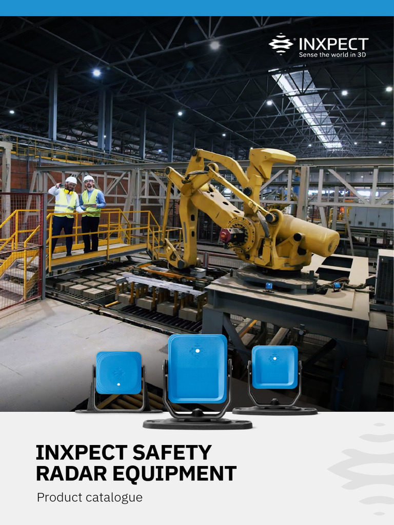Inxpect Product Catalogue v2.8 - en | PDF | Radar | Computing
