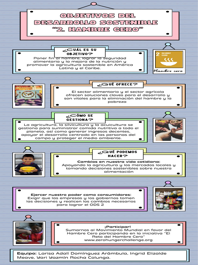 Infografía 2 Hambre Cero Pdf