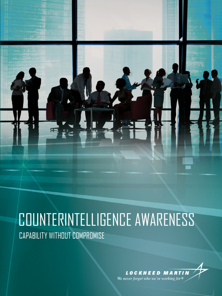 CI Awareness Briefing | PDF | Counterintelligence | Espionage