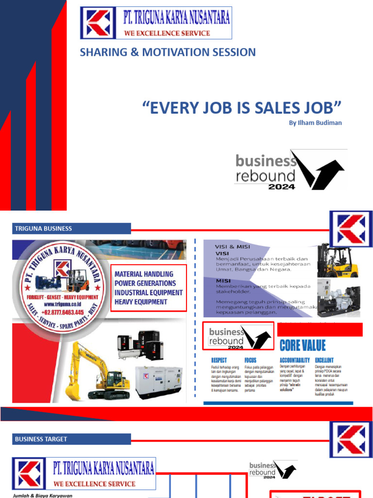 Marketing Genset Plan Triguna | PDF | Pengembangan Diri