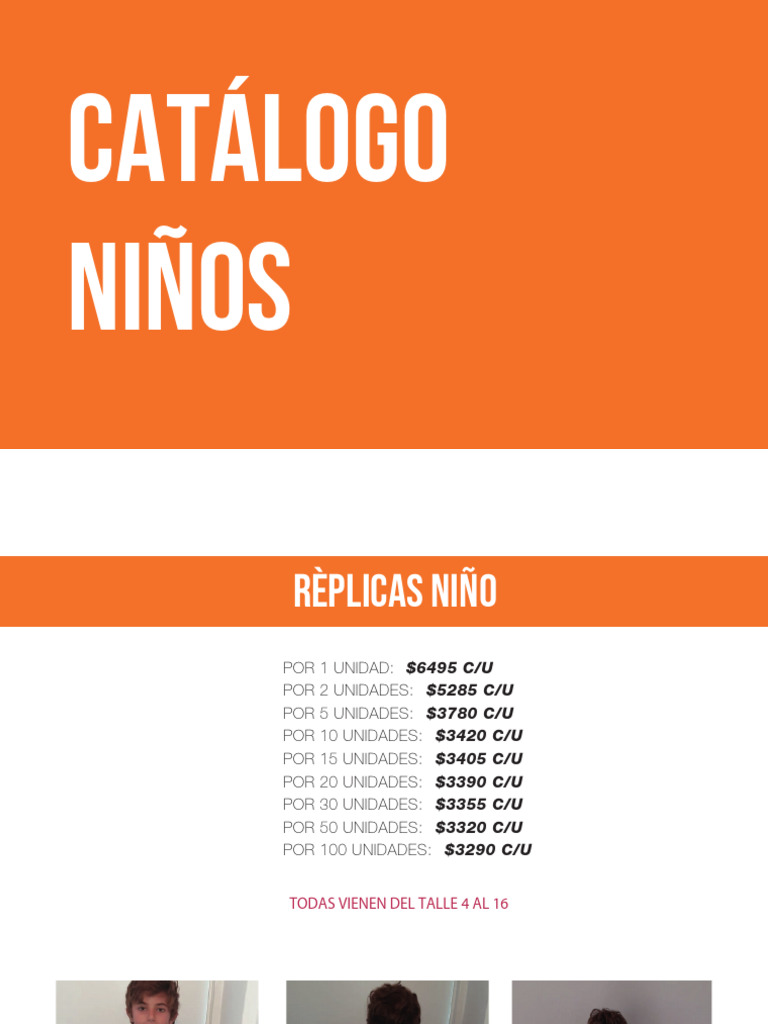 Catálogo Niños | PDF | Estudios de idiomas extranjeros