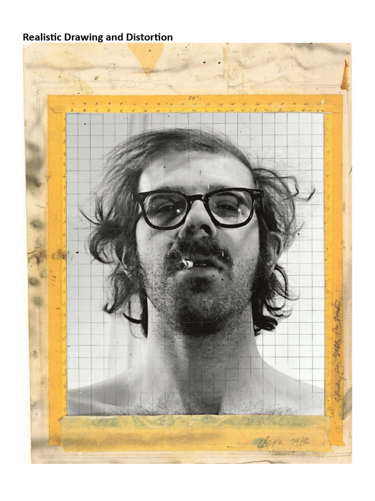 Realistic Drawing and Distortion_ Grid method | PDF