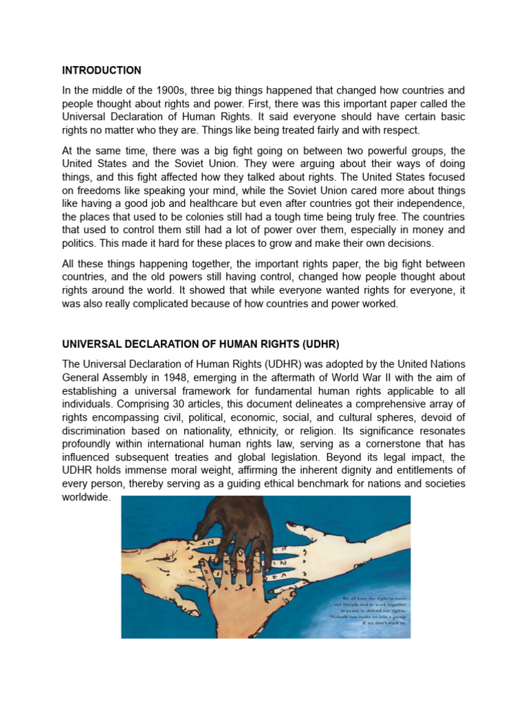 UDHR | PDF