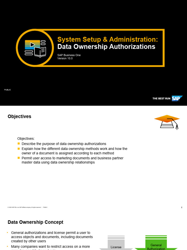 10 Impl 33 SystemSetup DataOwnership | PDF | Invoice | Sales